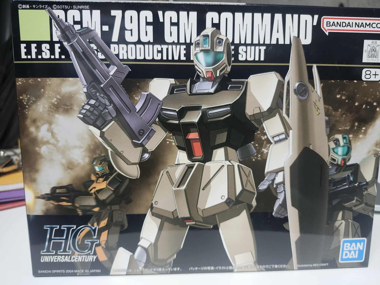 HG 1/144 RGM-79G GM Command